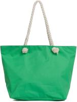 China Custom Canvas Beach Tote Bag 60% Polyester 40% Cotton Large Capacity Shoulder Shopping Bag for sale