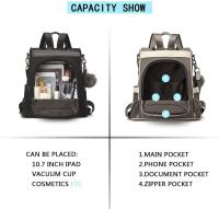 China Women Anti Theft Backpack Waterproof Nylon Lightweight Travel Shoulder Bag 500 MOQ for sale