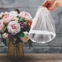 China Disposable Plastic Waterproof Shower Caps Clear Multi Purpose Thickening Elastic Bath Cap for sale