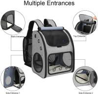 China Expandable Dog Pet Carrier Backpacks 25 Lbs For Hiking for sale