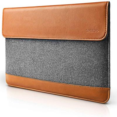 China Custom Felt Laptop Sleeve 13.3 13.5 Inch Grey for ASUS ZenBook VivoBook MacBook for sale