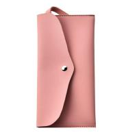 China High Grade PU Leather Brush Cosmetic Makeup Bag with Bottom Closure Custom Size 500pcs MOQ for sale
