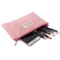 China Custom 3 Piece Cosmetic Bag Set ODM Cotton PVC Toiletry Travel Makeup Organizer 500 Pcs MOQ for sale