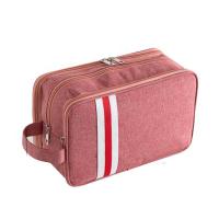 China Large Oxford Travel Toiletry Bag with Handle 5L Capacity for Men Women for sale