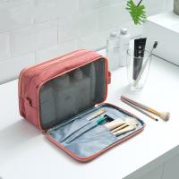 China Large Oxford Travel Toiletry Bag with Handle 5L Capacity for Men Women for sale