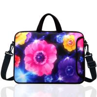 China Custom Neoprene Laptop Sleeve 17 Inch Adjustable Shoulder Bag OEM ODM for sale