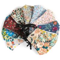 China Washable Reusable 3 Layer Fabric Face Mask With Nose Wire Filter Pocket for sale