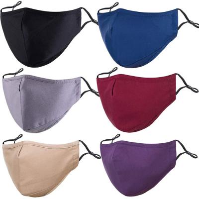 China Reusable Polyester Cloth Face Mask Washable Printed Face Covering for Women Men Custom Size 1000pcs MOQ for sale