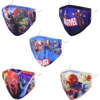 China Kids Double Layer Antibacterial Face Mask with Ear Elastic Shark Frenzy Custom Size for sale