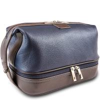 China Custom PU Leather Toiletry Bag for Men Waterproof Dopp Kit Travel 500pcs MOQ for sale