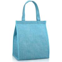 China Customizable Oxford Fabric Insulated Lunch Tote Bag 11x10x6.6 Inch Waterproof Adult for sale