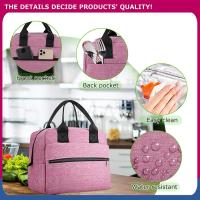China Insulated Lunch Bag Large Oxford Fabric Cooler Tote 11.5L x 7.0W x 8.6H for Work Adult for sale