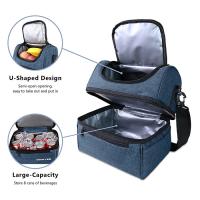 China 12L Insulated Cooler Lunch Bag 14 Cans Oxford Fabric Leakproof Tote for Office Picnic for sale