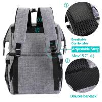 China Insulated Lunch Cooler Backpack 15.7 Inch Waterproof Leak Proof Oxford Fabric for Hiking Picnic for sale