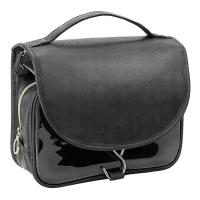 China Custom Waterproof Hanging Toiletry Bag PU Leather Travel Makeup Organizer 500pcs MOQ for sale