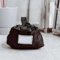 China Protable Travel Cosmetic Bag For Women Quick-Pull Drawstring Accessories Organizer for sale