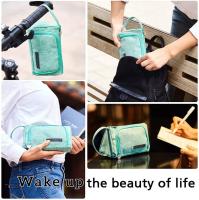 China Multi Slot Large Capacity Pen Bag Canvas Pencil Case 50 Pen Holder Mint Green OEM for sale