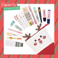 China Customizable Canvas Telescopic Pencil Case Holder Stand Up Pencil Pouch 500 Pcs MOQ for sale