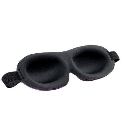China Customizable Ultralight Contoured Travel Sleep Eye Mask Polyester 500pcs MOQ for sale