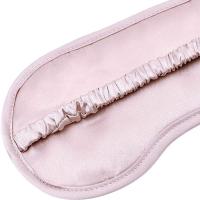 China Silk Satin Eye Cover Elastic Soft Night Eye Shades ODM Customized for sale