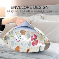 China Custom Satin Pillowcase Envelope Closure Silk Pillow Cover 20x26 Inch for Hair and Skin for sale