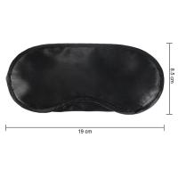 China Polyester Silk Satin Eye Cover For Sleeping Blindfold Mask Shade for sale