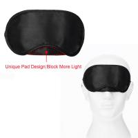 China Polyester Silk Satin Eye Cover For Sleeping Blindfold Mask Shade for sale
