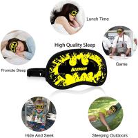 China Comfortable Satin Eye Cover Sleep Mask Soft With Adjustable Head Strap for sale
