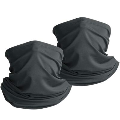 China Custom Polyester Breathable Neck Gaiter Face Cover Multi Use Bandana Scarf for Dust Wind Sun Protection 500 Pcs MOQ for sale