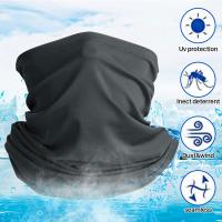 China Custom Polyester Breathable Neck Gaiter Face Cover Multi Use Bandana Scarf for Dust Wind Sun Protection 500 Pcs MOQ for sale