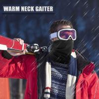 China Windproof Fleece Neck Gaiter Winter Face Cover Adjustable Scarf for Skiing Running Cycling for sale
