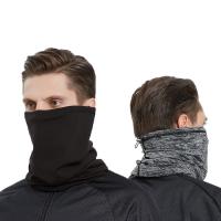 China Customizable Winter Fleece Neck Gaiter Adjustable Ski Scarf for Men Women 500pcs MOQ for sale