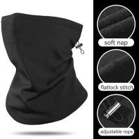 China Customizable Winter Fleece Neck Gaiter Adjustable Ski Scarf for Men Women 500pcs MOQ for sale