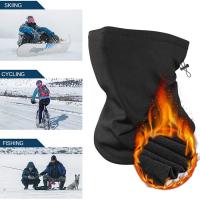 China Customizable Winter Fleece Neck Gaiter Adjustable Ski Scarf for Men Women 500pcs MOQ for sale