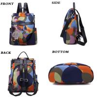 China Waterproof Anti Theft Backpack for Women Nylon Travel Daypack 30L Custom for sale
