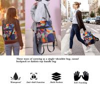 China Waterproof Anti Theft Backpack for Women Nylon Travel Daypack 30L Custom for sale