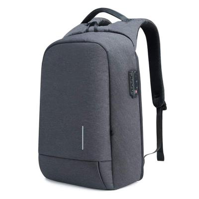 China 13.3 Inch Laptop Backpack Anti Theft TSA Lock USB Charging Lightweight Travel Bag Oxford for sale