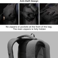 China 13.3 Inch Laptop Backpack Anti Theft TSA Lock USB Charging Lightweight Travel Bag Oxford for sale