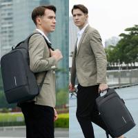 China 13.3 Inch Laptop Backpack Anti Theft TSA Lock USB Charging Lightweight Travel Bag Oxford for sale