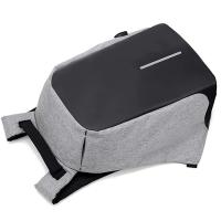 China Oxford Anti Theft Business Backpack with USB Charging Port Lightweight Laptop Backpack 18x12.2x5 inch for sale