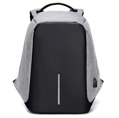 China Oxford Anti Theft Business Backpack with USB Charging Port Lightweight Laptop Backpack 18x12.2x5 inch for sale