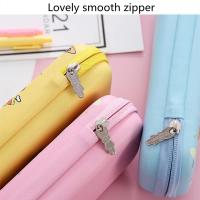 China Custom EVA 3D Cartoon Pencil Case Large Capacity Pen Organizer Pouch for Kids 500pcs MOQ for sale