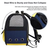 China Oxford Fabric Pet Carrier Backpack for Cats and Small Dogs Up to 22 Lbs Customizable for sale