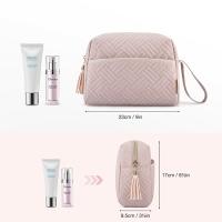 China Stain Resistant Cosmetic Makeup Bag Roomy Pouch for Purse Travel 500pcs MOQ for sale