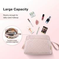 China Stain Resistant Cosmetic Makeup Bag Roomy Pouch for Purse Travel 500pcs MOQ for sale