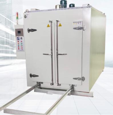China Trolley Type Drying Oven Stainless Steel Inner Chamber for sale