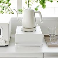 China Japanese Desktop Storage Box Pull-out Coffee Machine Base Kettle Kitchen Cup Storage bar Tea Bag Rack for sale