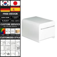 China Kitchen Cabinet Spice Jar Storage Rack Pull Out Mesa Bedroom Drawer Cosmetic Organize Box With Handle Coffee Capsule Mug Locker for sale