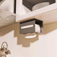 China Wholesale Wall Mounted Roll Toilet Box Waterproof Tissue Holder Magnetic No Drilling Paper Shelf for Bathroom Kitchen Livingroom for sale