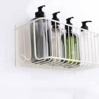 China Shower Caddy Organizer Shelf Adhesive Stainless Steel Shelves for Bathroom Storage No Drilling Wall Mounted Toiletries Basket for sale